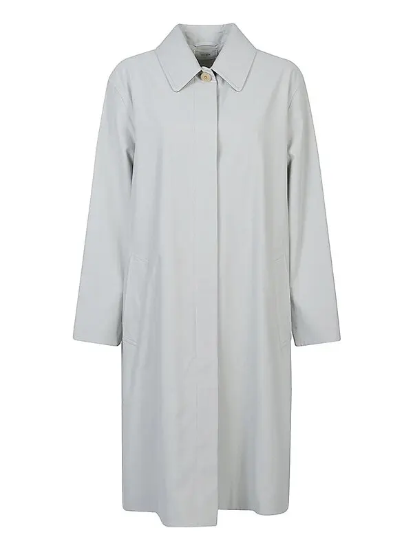 THE ROW Pluma Cotton And Cashmere Coat - White
