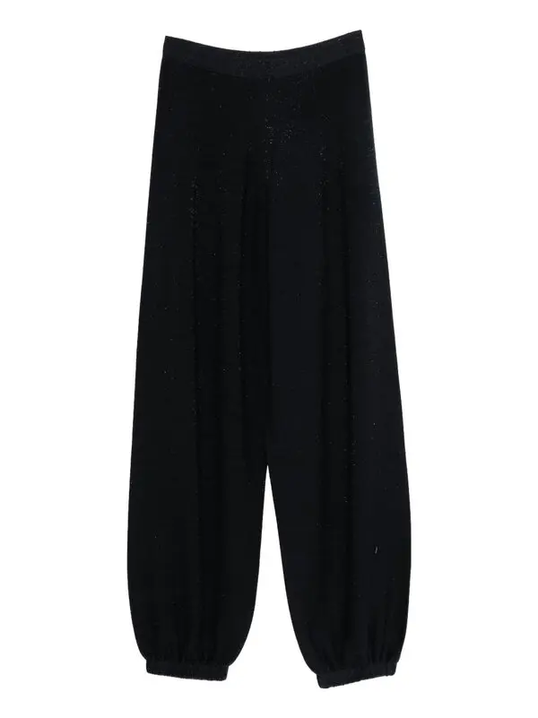 Fabiana Filippi Wool And Cotton Trousers - Blue