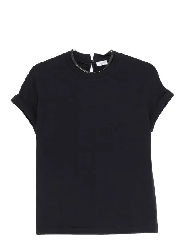 Brunello Cucinelli Cotton T-shirt - Blue
