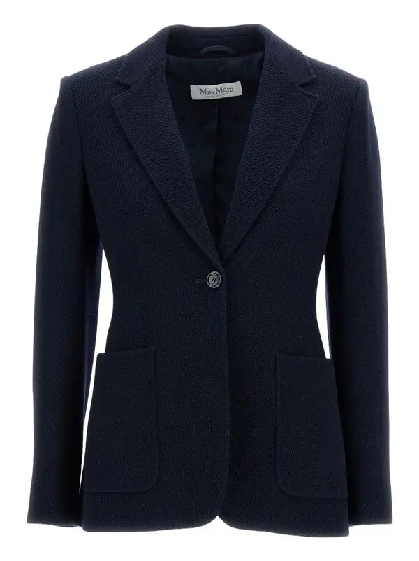 Max Mara Wool Jacket - Blue