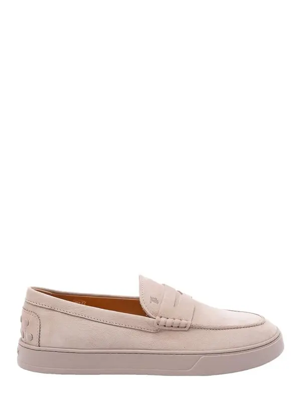 TOD'S Suede Loafers - Grey