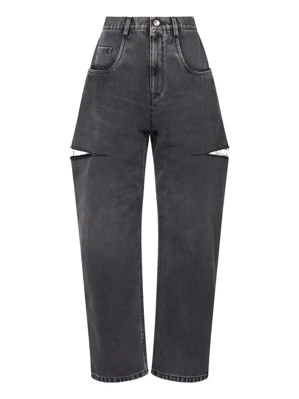 MAISON MARGIELA Denim Cotton Jeans - Grey