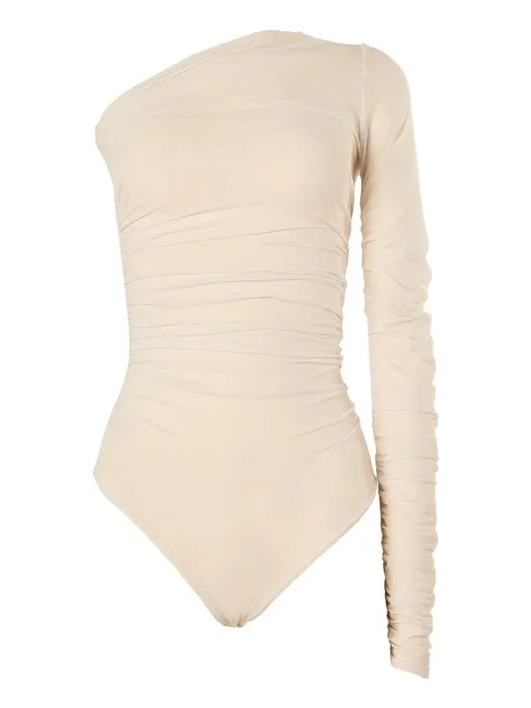 Wolford One-shoulder Bodysuit - White