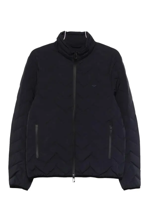 Emporio Armani Nylon Down Jacket - Blue