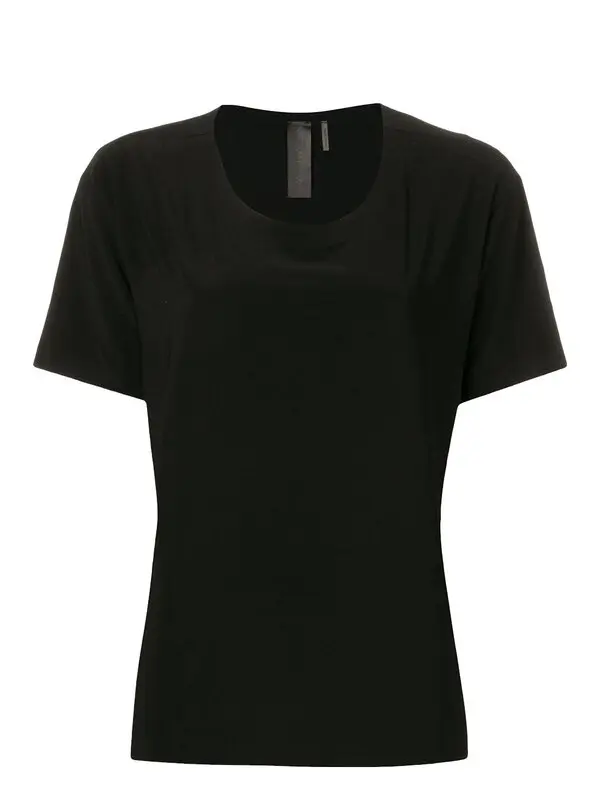 Norma Kamali Short Sleeve T-shirt - Black