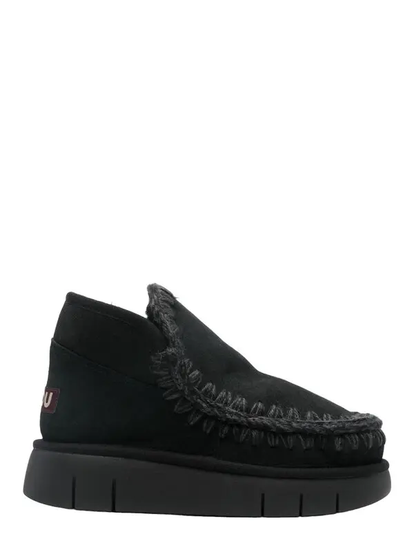 Mou Eskimo Bounce Ankle Boots - Black