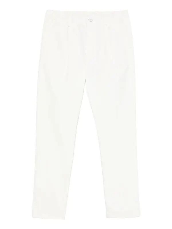 Herno Cotton Trousers - White