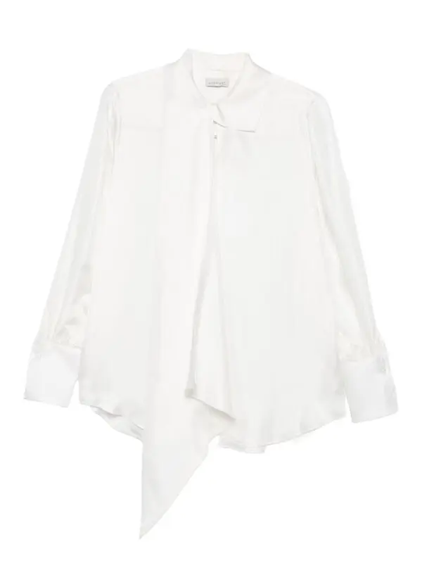 ARCHIVIO '67 Bow-tie Blouse - White