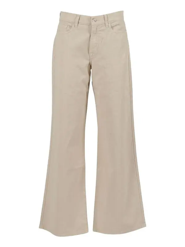 7 For All Mankind Lotta Flare Jeans - White