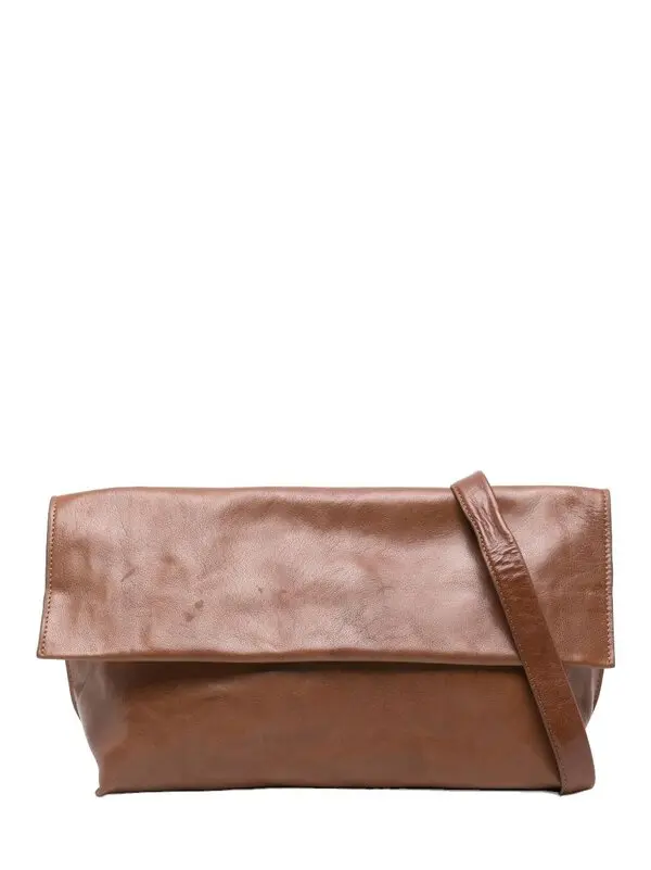 BEA MOMBAERS Leather Crossbody Bag - Brown