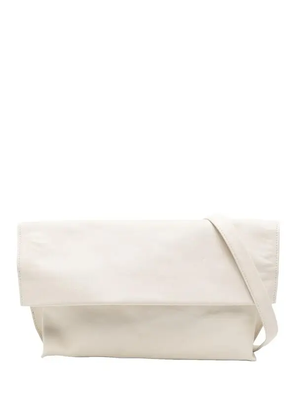 BEA MOMBAERS Leather Crossbody Bag - White