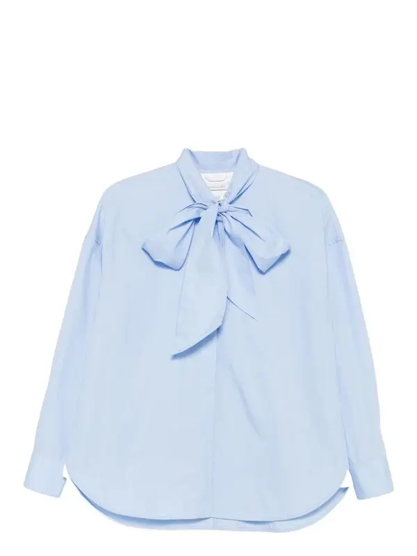ARCHIVIO '67 Bow-tie Shirt - Sky Blue