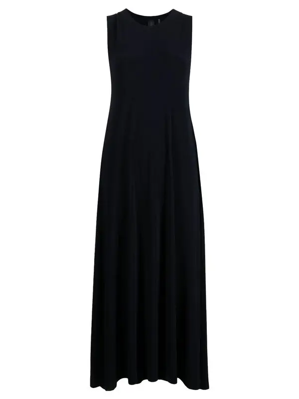 Norma Kamali Sleeveless Long Dress - Blue