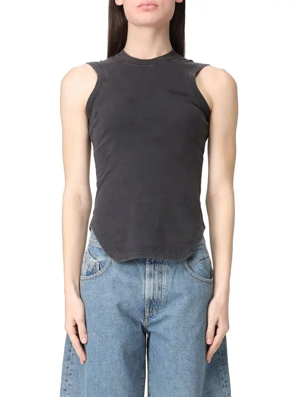 Attico Sleeveless Top - Black