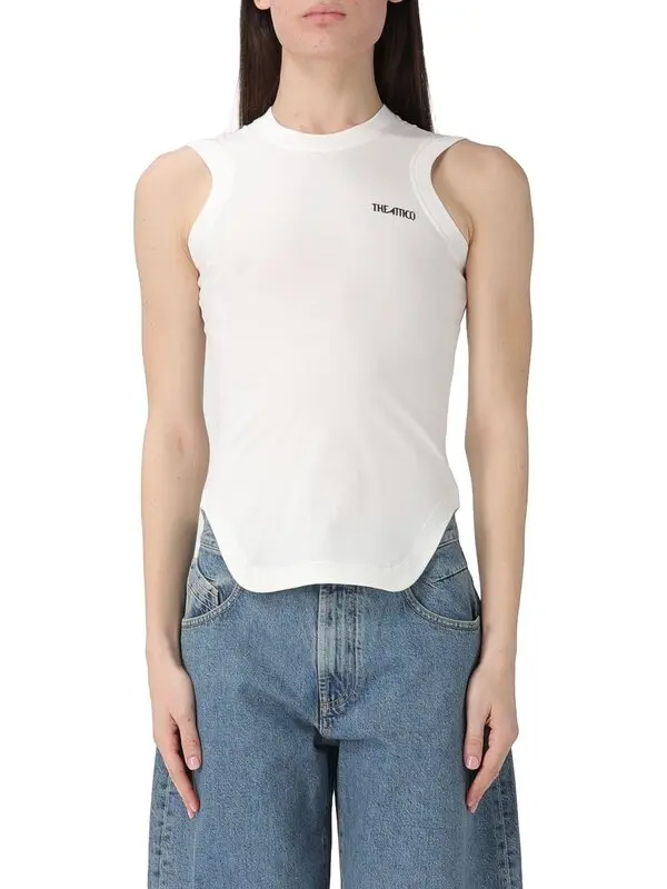Attico Sleeveless Top - White