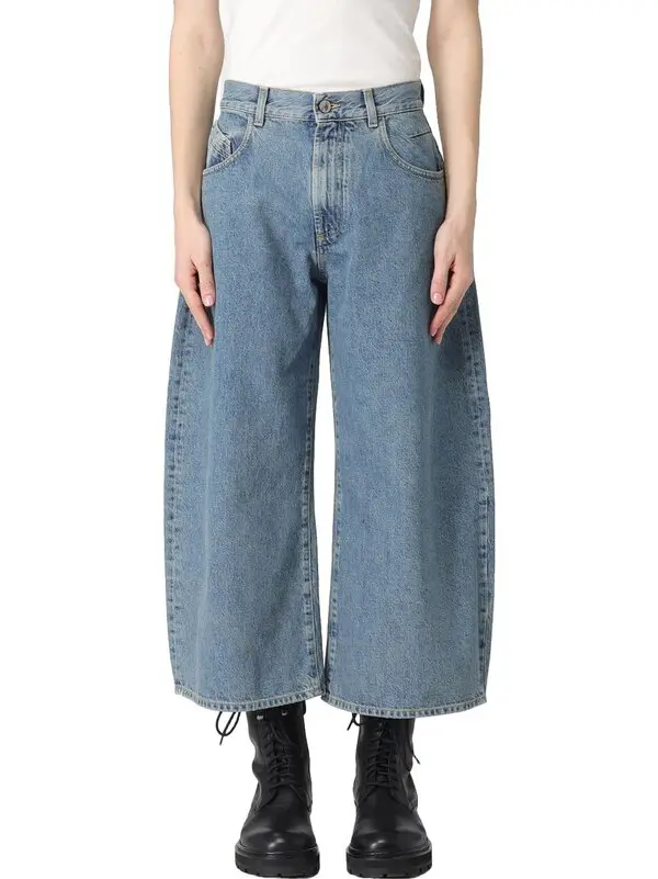 Attico Wide Leg Jeans - Blue
