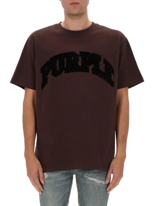 PURPLE BRAND T-shirt - Brown