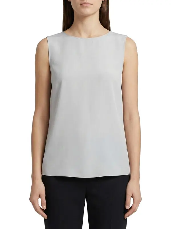 Theory Sleeveless Blouse - Gnawed Blue