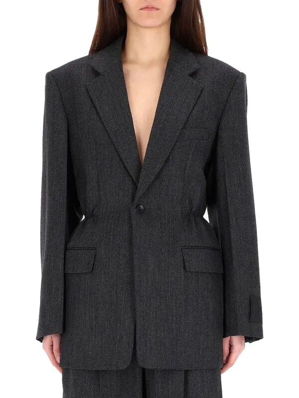 Alexander Wang Classic Jacket - Charcoal