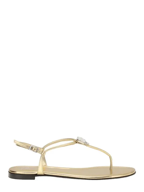 GIUSEPPE ZANOTTI Heeled Sandal - Gold