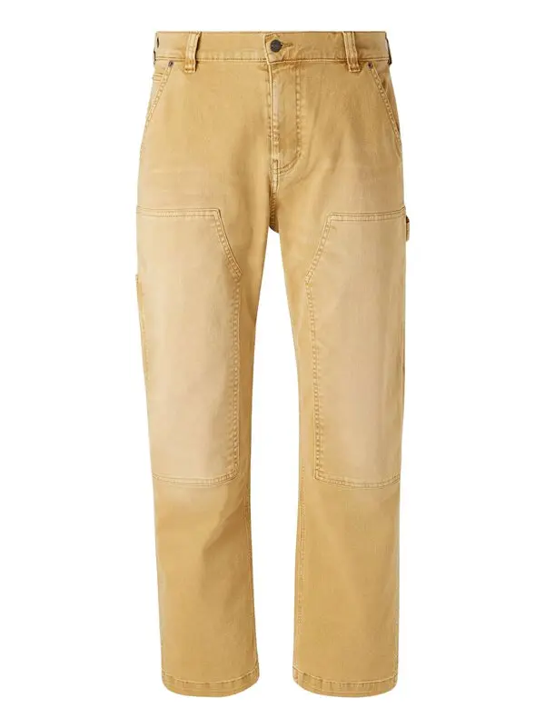 CORRIDOR Carpenter Straight-leg Jeans - Beige