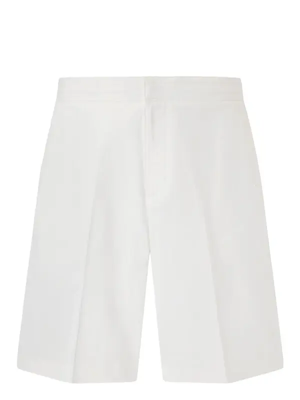 Orlebar Brown Laurent Straight-leg Stretch-cotton Shorts - Neutrals