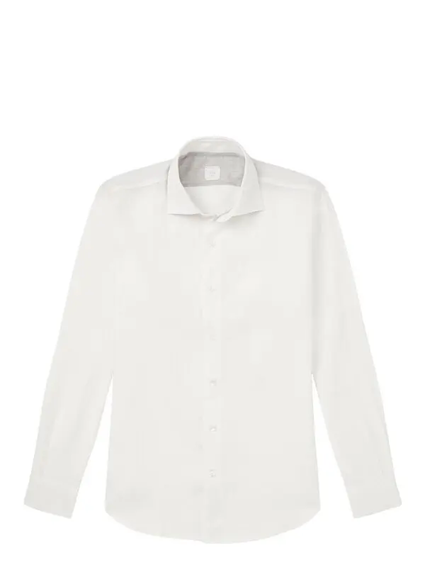 Eleventy Linen Shirt - White