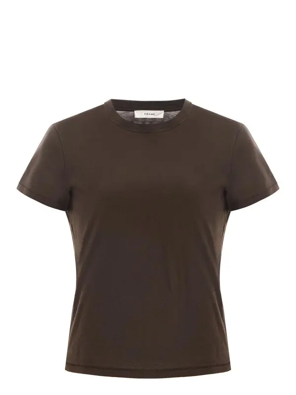 FRAME The Baby Tee - Brown
