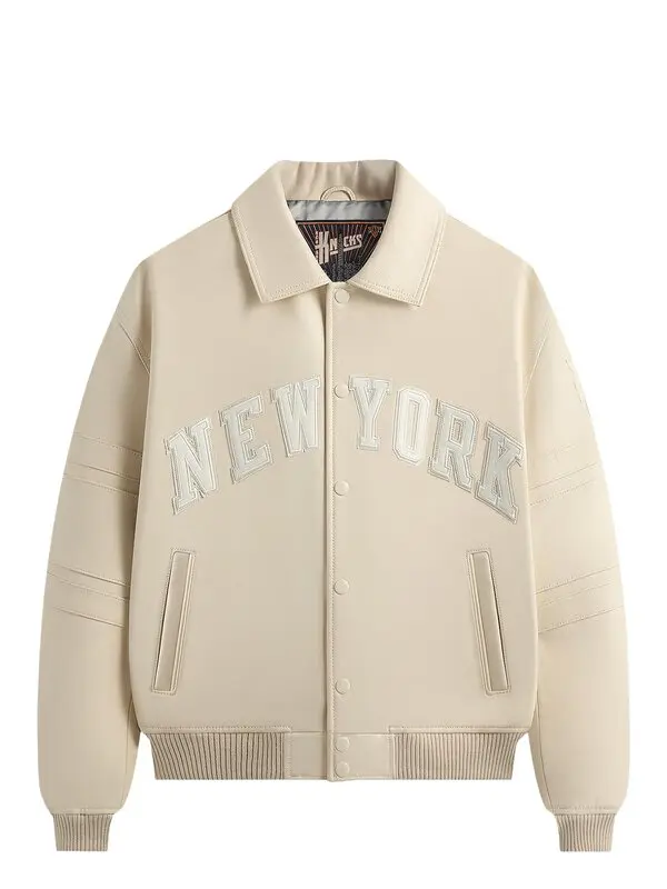 Kith X Avirex Patrick Ewing Legend Jacket - Cream