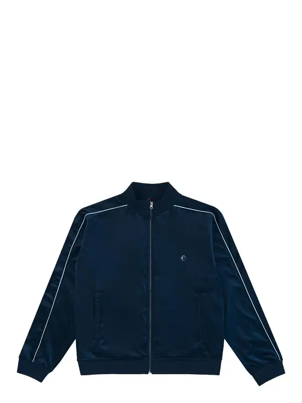 ERIC EMANUEL Ee Velour Track Jacket - Blue