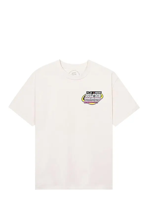 ANTI SOCIAL SOCIAL CLUB X Nascar 747 Tee - Cream