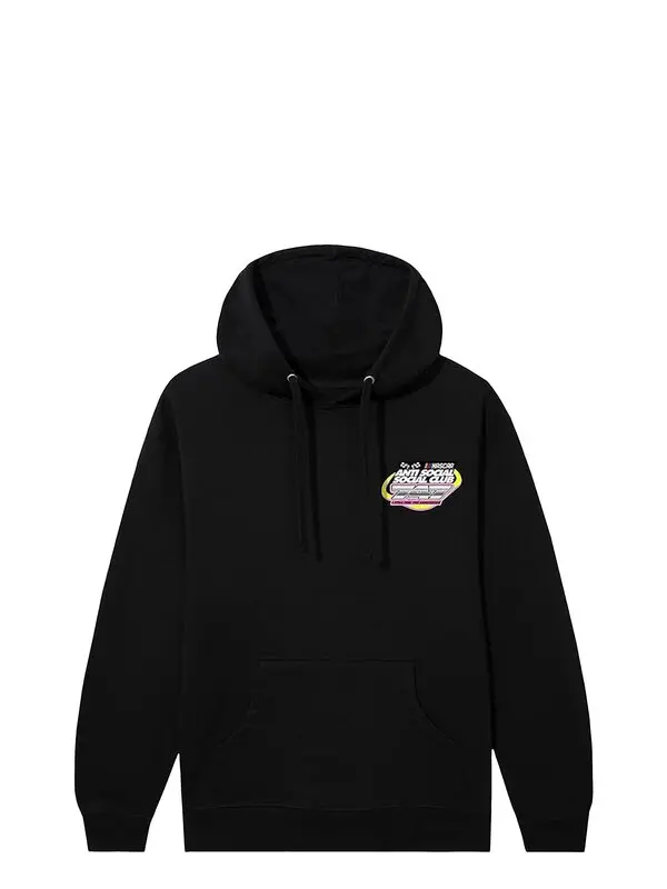 ANTI SOCIAL SOCIAL CLUB X Nascar 747 Hoodie - Black