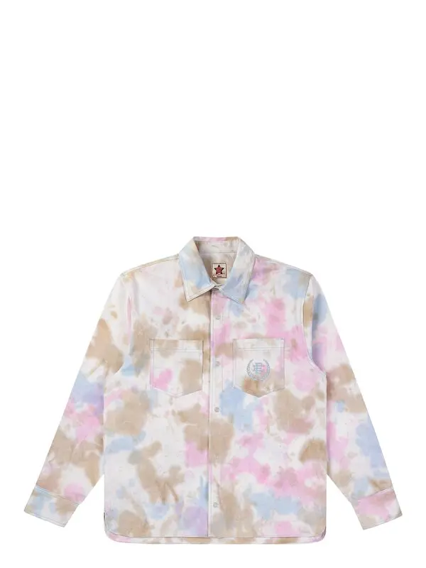 ERIC EMANUEL Ee Tie Dye Shacket - Pink