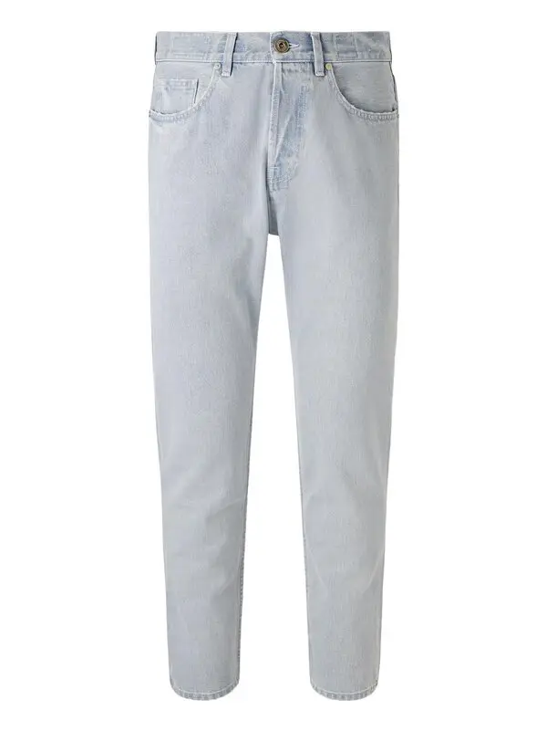 Eleventy Tapered Denim Jeans - Blue