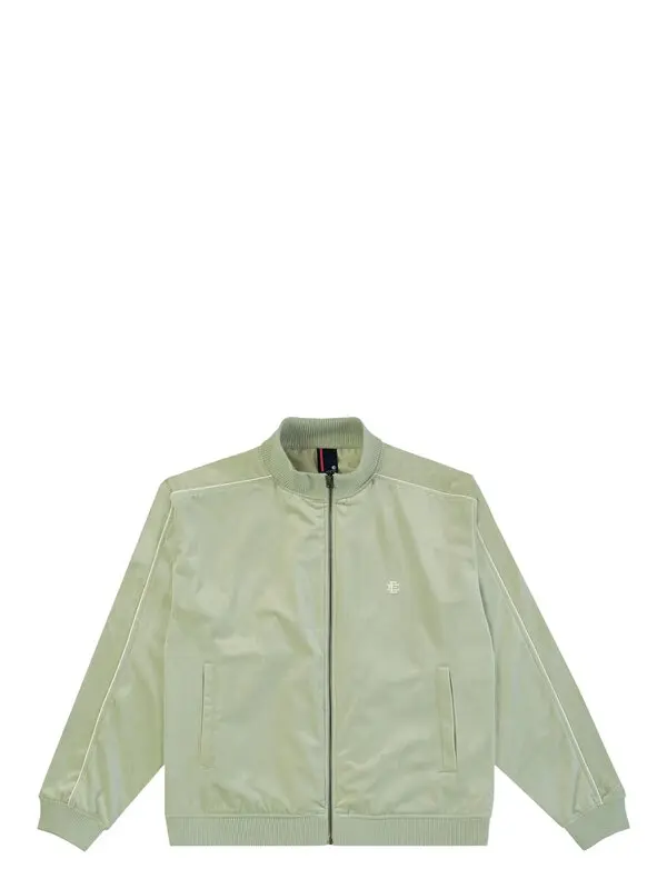 ERIC EMANUEL Velour Zip-up Jacket - Green