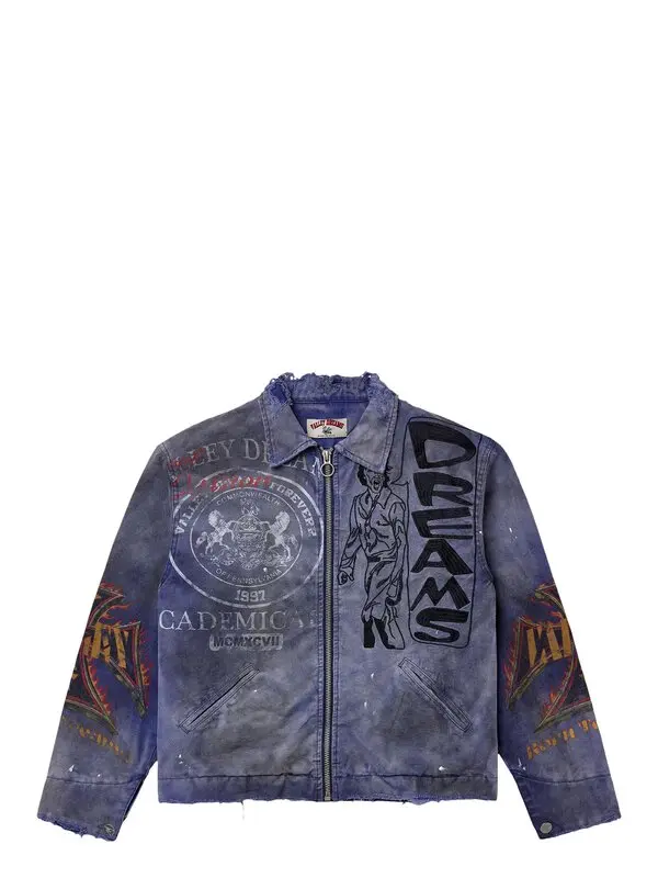 VALE FOREVER Destruction Mechanic Work Jacket - Purple