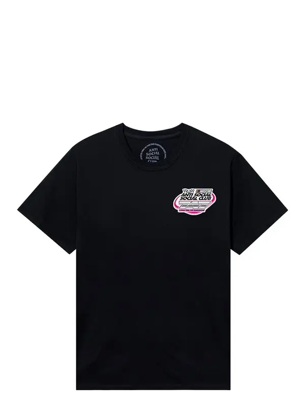 ANTI SOCIAL SOCIAL CLUB X Nascar 747 Tee - Black