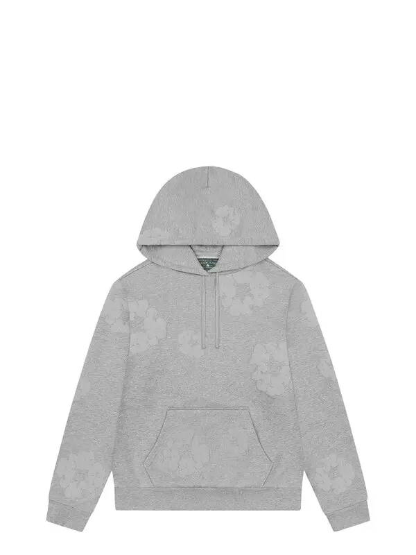DENIM TEARS Mono Cotton Wreath Hoodie - Grey