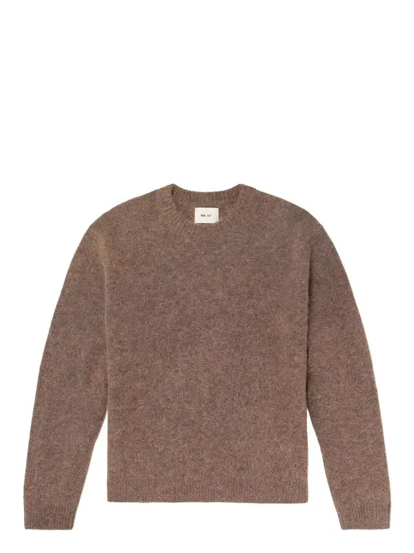 Nn07 Russell 60012 Alpaca-blend Sweater - Brown