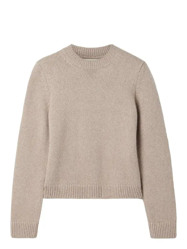 Khaite Leta Cashmere Sweater - Neutrals
