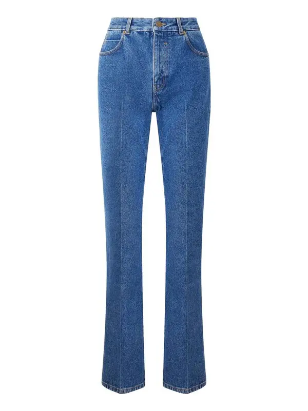 Balmain High-rise Bootcut Jeans - Blue