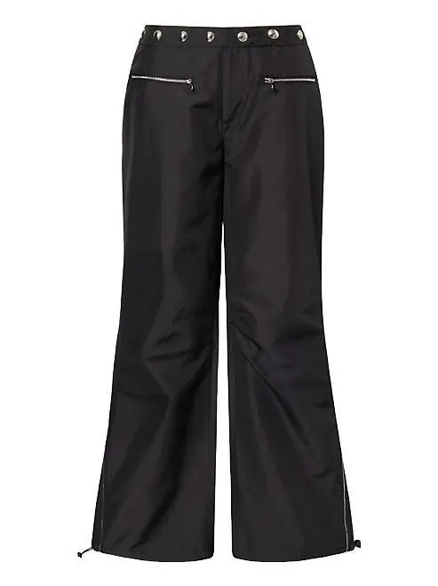 JADED LONDON Corvi Studded Cargo Trousers - Black