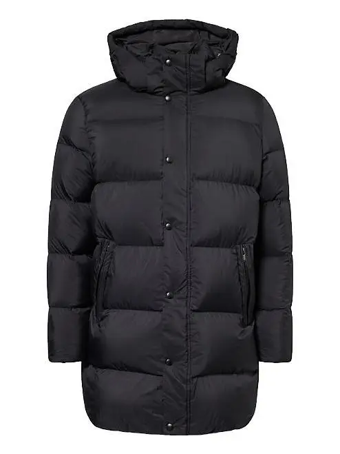 ARNE Hooded Shell-down Jacket - Black