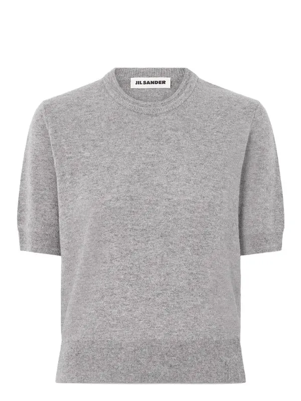 JIL SANDER Wool Sweater - Gray