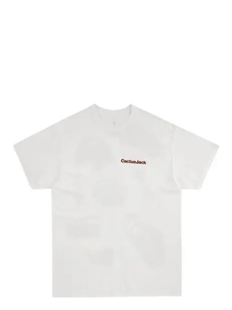 TRAVIS SCOTT X Mcdonald's Rules T-shirt - White