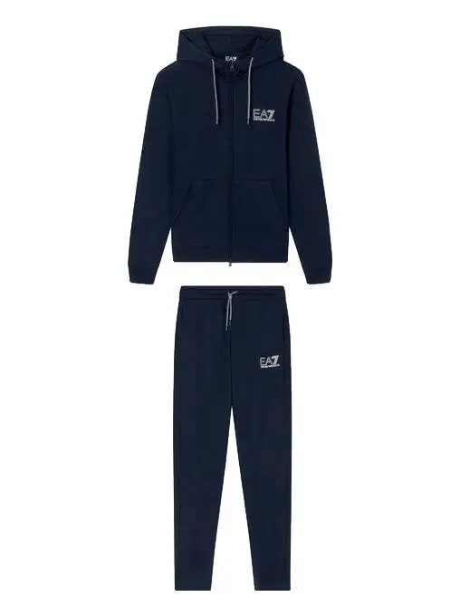 Emporio Armani Pro Tennis Tracksuit In Ventus7 Technical Fabric - Navy