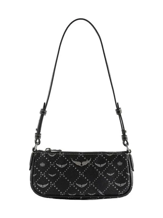 Zadig&Voltaire Z Pocket Monogram Clutch - Black