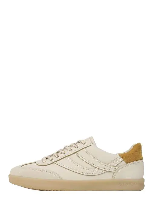 Vince Oasis Leather & Suede Sneakers - Gold