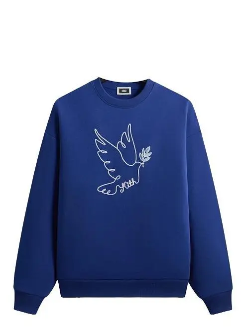 Kith Hanukkah Dove Nelson Crewneck Sweatshirt - Current
