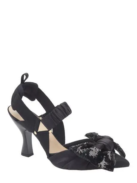 Fendi Colibri Slingback Pump - Black